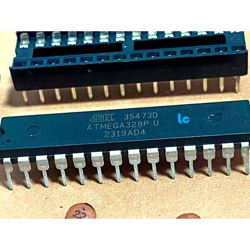 Microcontrolador ATMEGA328P U - KIT Compatible Con Arduino