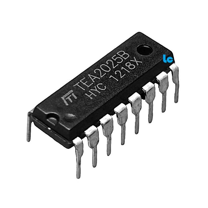 Circuito Integrado TEA2025B - DIP 16 - Amplificador De Audio Estéreo